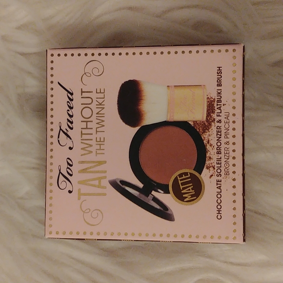Too Faced | Makeup | Firm Nwt Too Faced Tan Without The Twinkle Bronzer ...